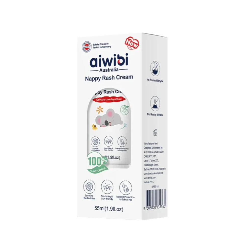 Aiwibi Nappy Rush Cream 55ml - chocolateandbabyfoods.com